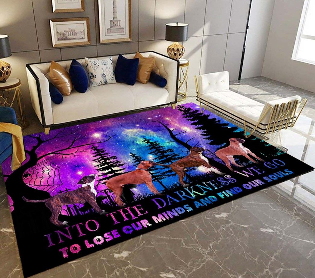 Boxer Find Our Souls D2508 Rectangle Rug – PERSONALIZEDWITCH