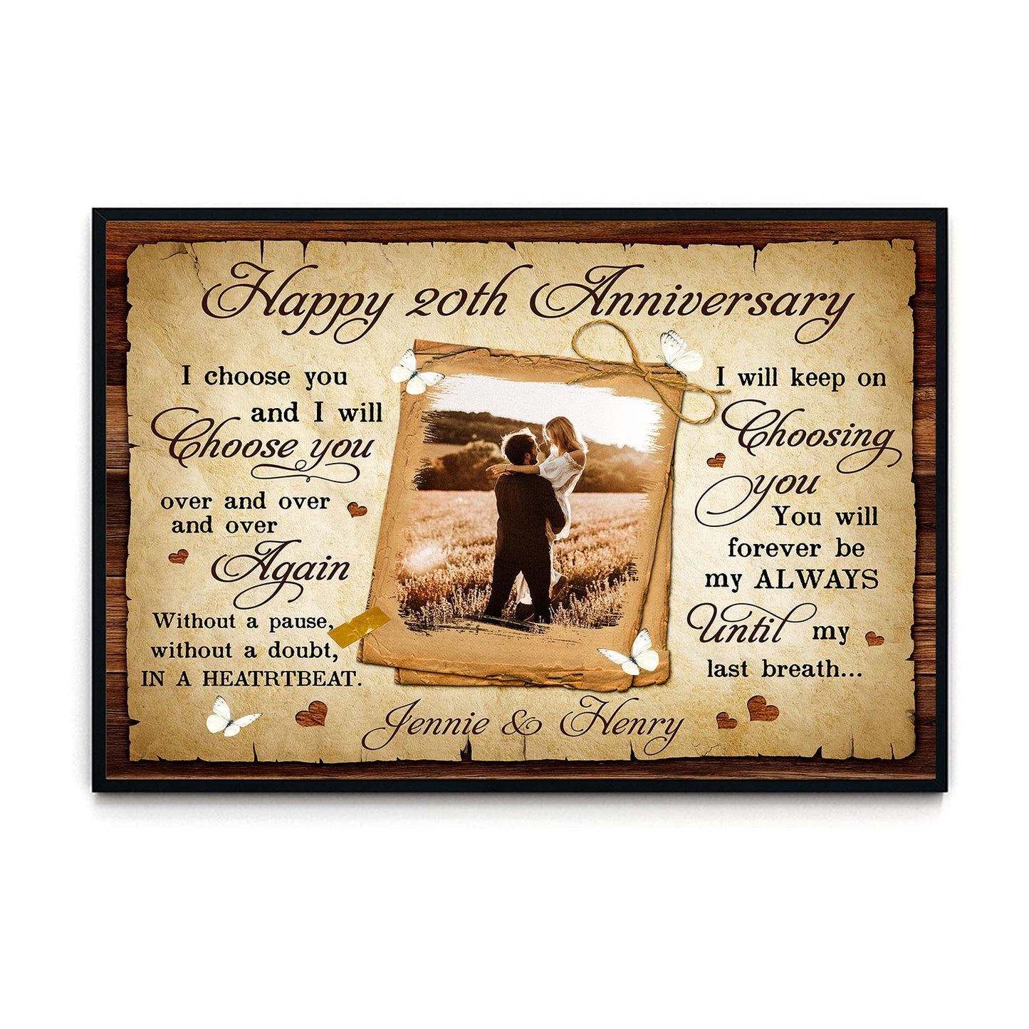 Happy 20th Wedding Anniversary